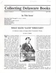COLLECTING DELAWARE BOOKS
